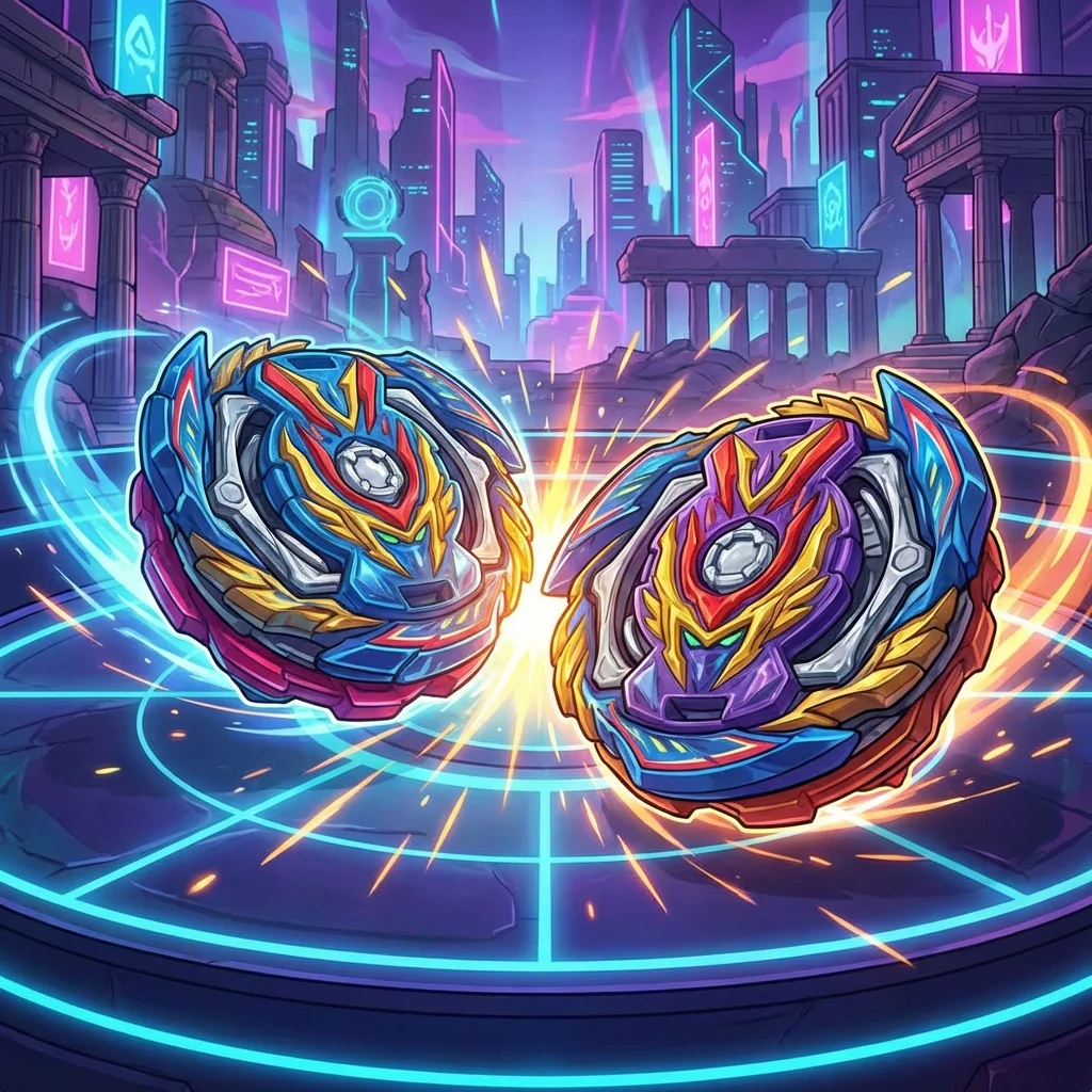 Beyblade 2D | Pixelsurf AI